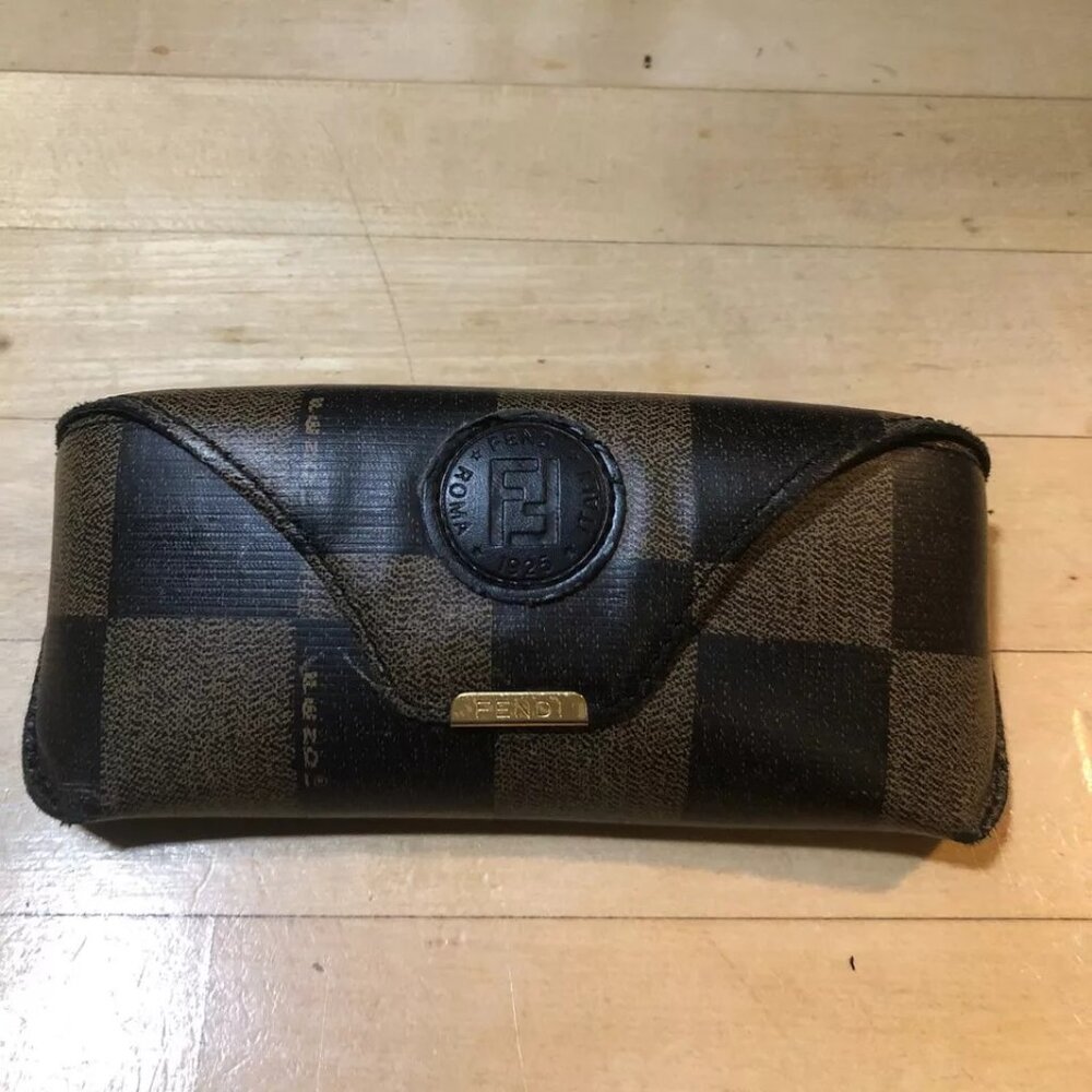 Fendi Occhiali Eyeglasses Sunglasses Case Hard Shell - Gem